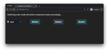 Setting up Dark Mode for Nuxt and Storybook via Tailwind CSS - Camillo ...