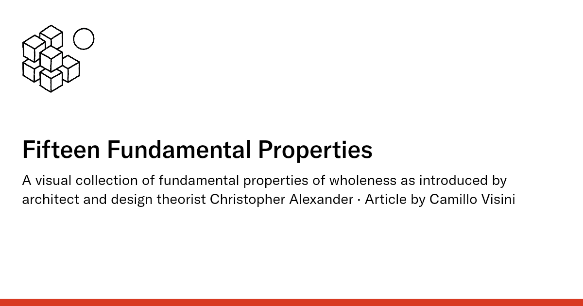 Fifteen Fundamental Properties - Camillo Visini